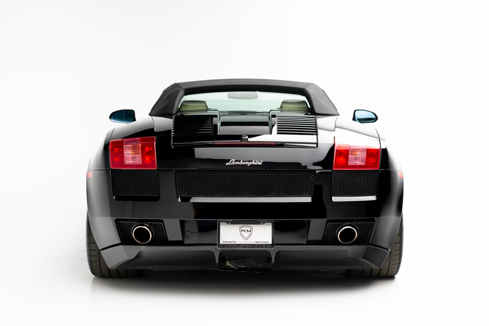 Orange And Black Lamborghini Gallardo Spyder