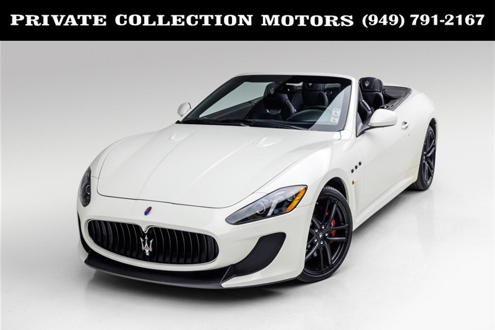 Maserati Granturismo Convertible White